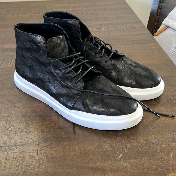 Marc Nolan | Shoes | Marc Nolan Axel Black Hightop Sneakers | Poshmark